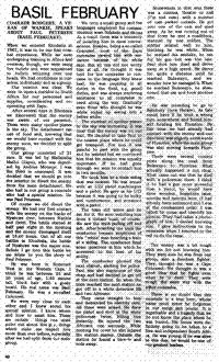 Basil February | South African History Online