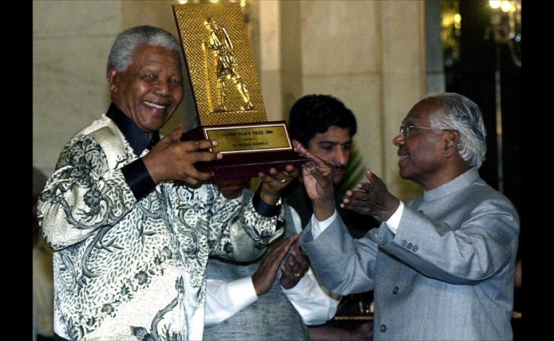 Nelson Mandela Nobel Peace Prize Medal