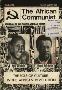 The African Communist No 113, Second Quarter 1988 | South African ...