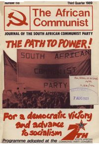 The African Communist No 118, Third Quarter 1989 | South African ...