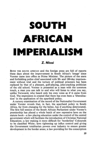 South African imperialism | South African History Online