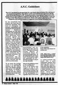 ANC guidelines | South African History Online