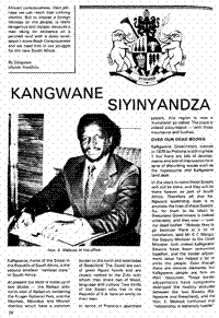 Kangwane siyinyandza | South African History Online