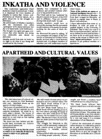 Inkatha and violence | South African History Online