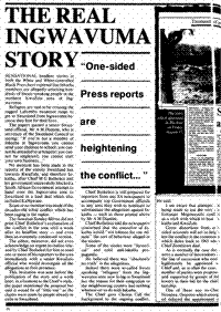 The real Ingwavuma story | South African History Online