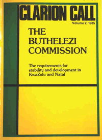 Clarion Call Volume 2 1985 | South African History Online