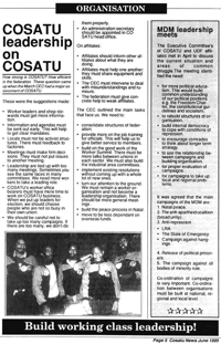 COSATU leadership on COSATU | South African History Online