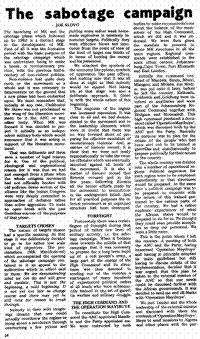 The sabotage campaign | South African History Online