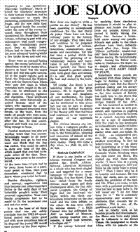 Joe Slovo | South African History Online