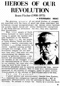 Heroes of our revolution: Bram Fischer (1908 -1975) | South African ...