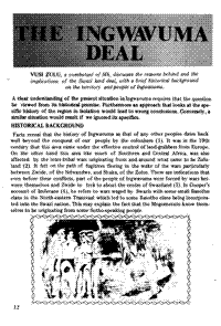 The Ingwavuma deal | South African History Online