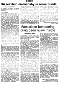 Boeke (Articles written in Afrikaans) | South African History Online