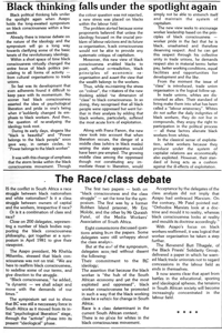 The race/class debate | South African History Online