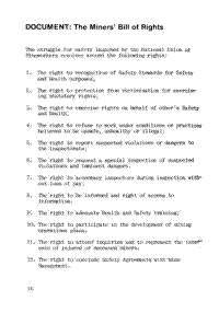 Document: The Miner`s Bill of Rights | South African History Online