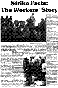 Strike facts: the workers story | South African History Online