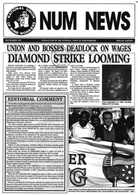 NUM News September 1992 | South African History Online