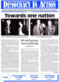 Democracy in Action May 1989 | South African History Online