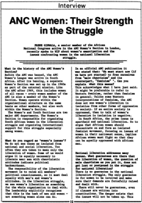 ANC women: their strength in the struggle | South African History Online