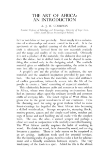 The Art of Africa: an introduction | South African History Online