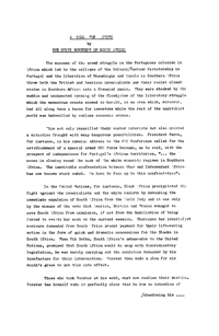 A call for Unity | South African History Online