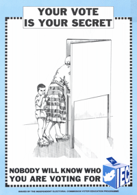 Your vote is your secret | South African History Online