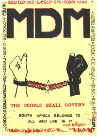 MDM (Mass Democratic Movement) | South African History Online