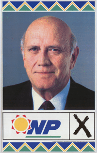 National Party election poster | South African History Online