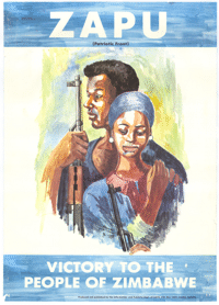 ZAPU (Patriotic Front): Victory to the people of Zimbabwe | South ...