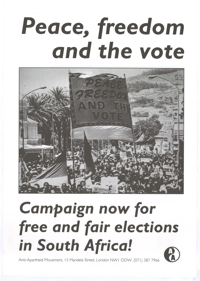 Peace, freedom and the vote | South African History Online