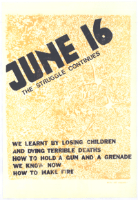 June 16: the struggle continues | South African History Online