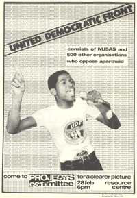 United Democratic Front | South African History Online
