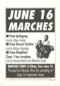 June 16 marches | South African History Online