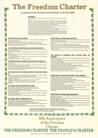 The Freedom Charter | South African History Online