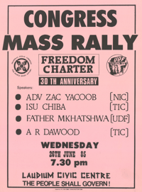 Congress Mass Rally | South African History Online