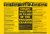 COSATU salutes 32 years of the Freedom Charter | South African History ...