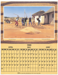 EDA Calendar for 1989 | South African History Online