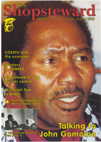 The Shop Steward | South African History Online