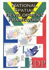 National spatial development framework | South African History Online
