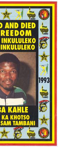 Sam Tambani: hamba kahle | South African History Online