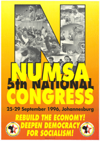 NUMSA 5th National Congress | South African History Online