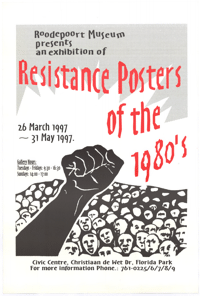 Resistance posters of the 1980s | South African History Online