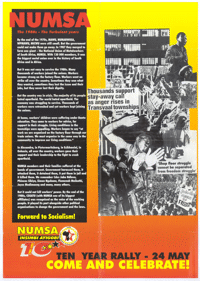 NUMSA | South African History Online