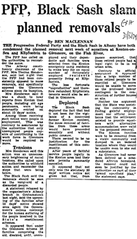 Progressive Federal Party, Black Sash slam planned removals | South ...