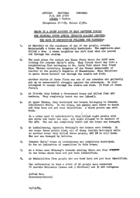 A brief account of what happened during the criminal South Africa ...