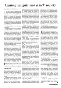 Book Reviews: Chilling Insights into a Sick Society | South African ...