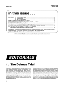 Editorial: The Delmas Trial | South African History Online