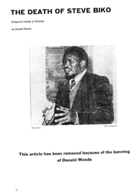 The Death of Steve Biko | South African History Online
