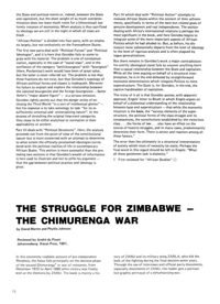The Struggle for Zimbabwe - The Chimurenga War | South African History ...