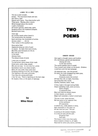Two Poems | South African History Online