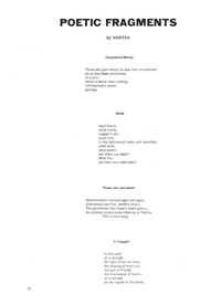 Poetic Fragments | South African History Online